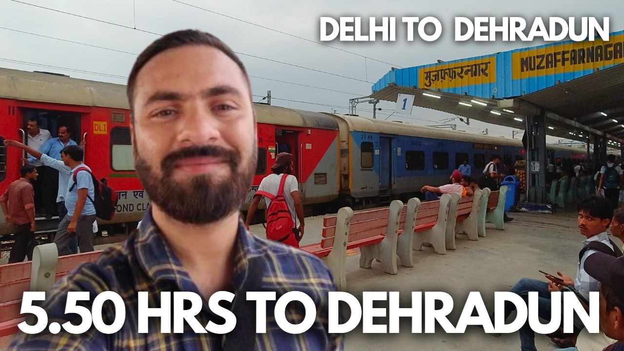Train New Delhi to Dehradun || 12055/ New Delhi - Dehradun Jan Shatabdi ...