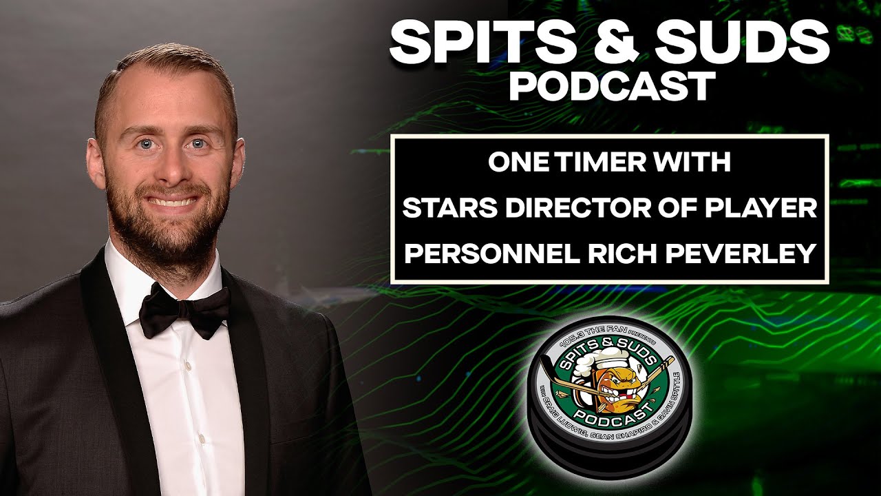 One-Timer With Stars Director Of Player Personnel Rich Peverley | Spits ...