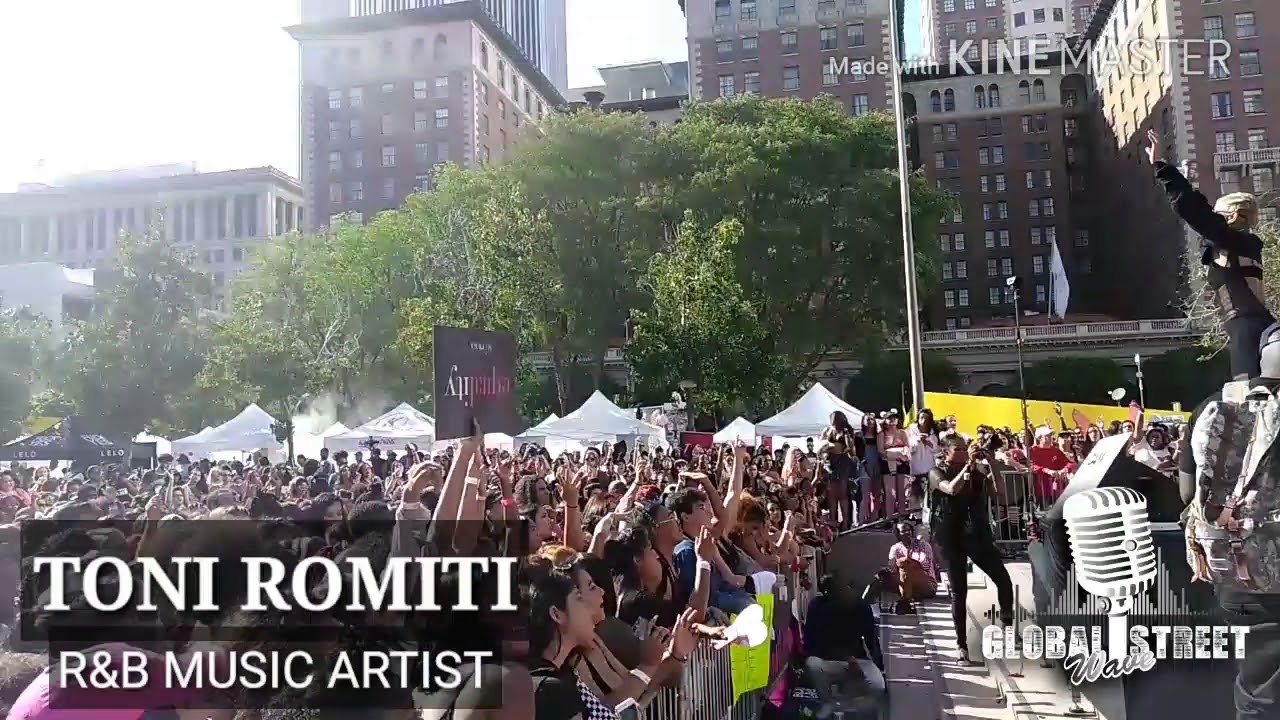 TONI ROMITI PERFORMING LIVE HER HOT NEW SINGLE "TRUST IN ME" - YouTube