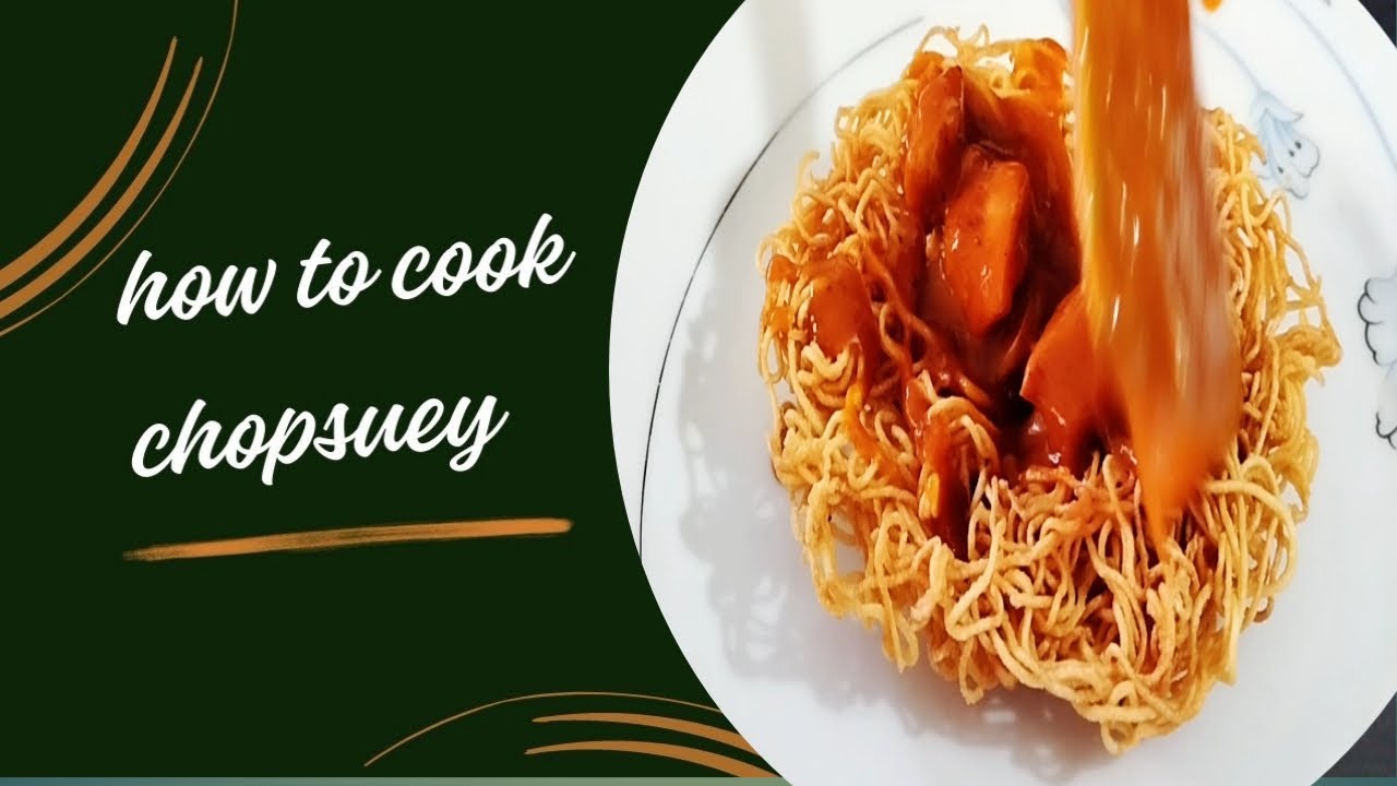 How to cook chopsuey | Chopsuey recipe - YouTube