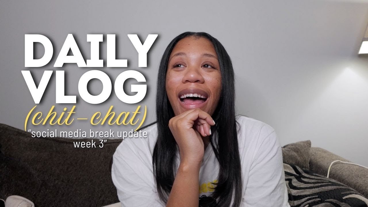 It's been 3 weeks without social media | Update - YouTube