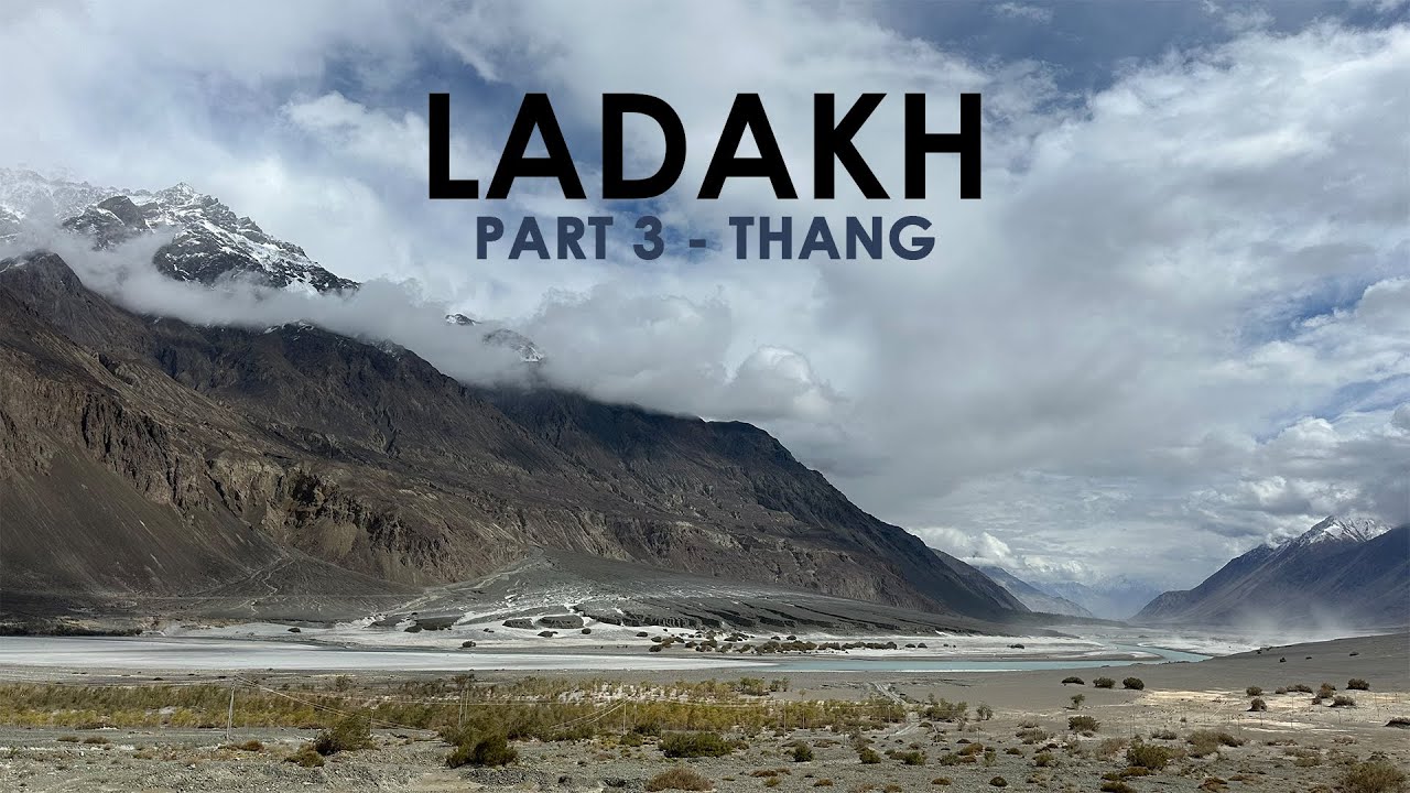 Road to Thang, Turtuk from Diskit | India's last village on LOC #ladakh ...