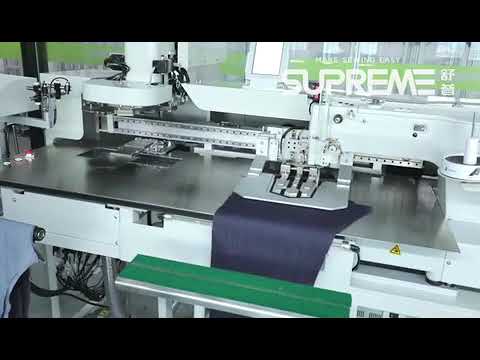 SUPREME FULL AUTOMATIC POCKET SETTER SEWING MACHINE "SP-1310BTD-ASN ...