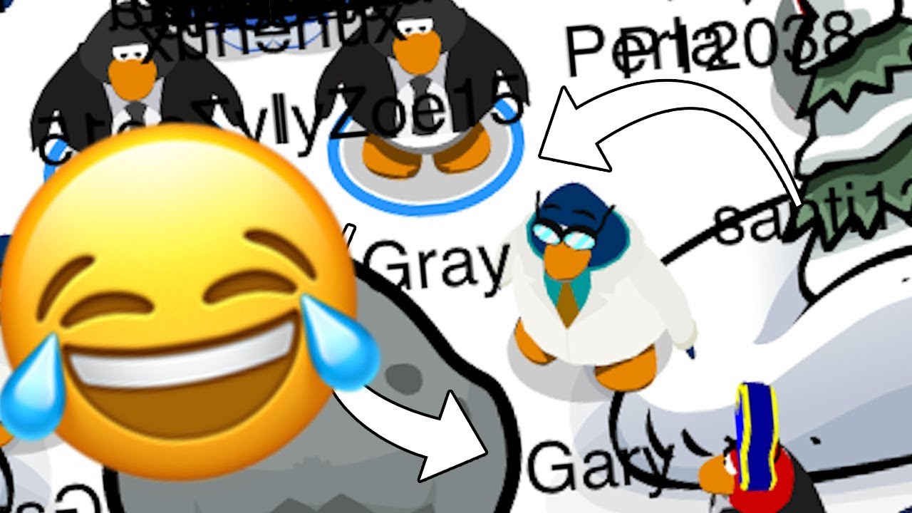 GRAY MEETS GARY! | Club Penguin Trolling - YouTube