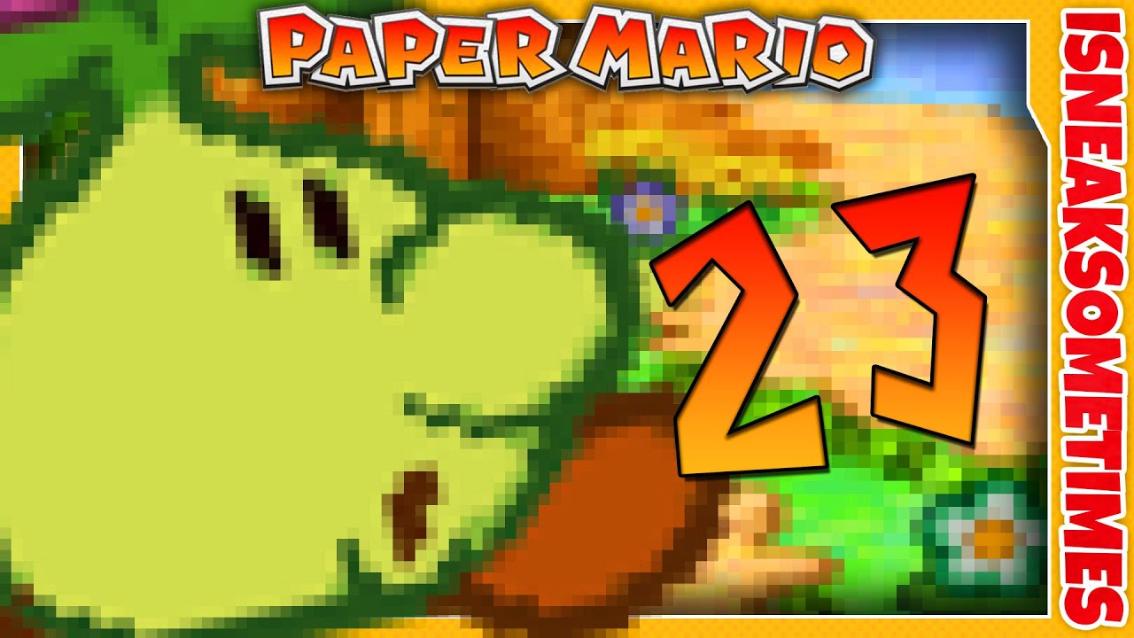 Paper Mario (Wii U VC) - Part 23 | FLOWER FIELDS! | Road to Color ...