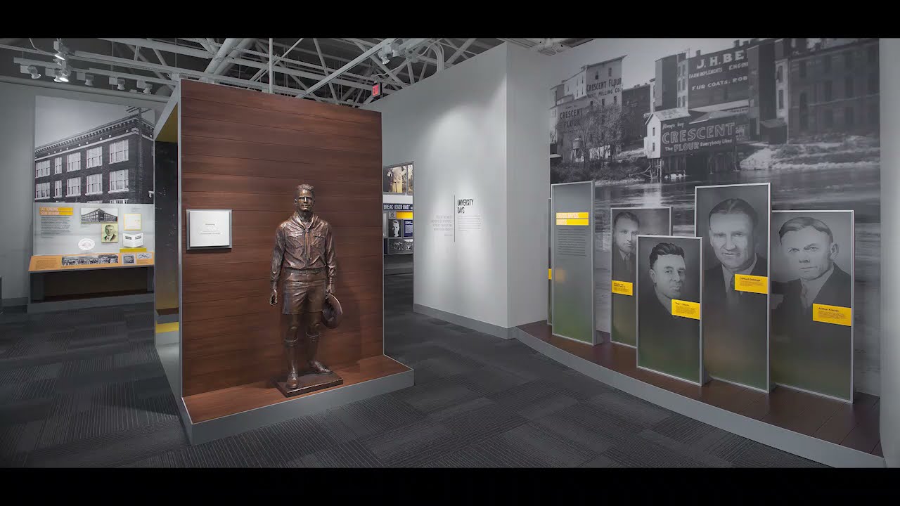 The Gerald R. Ford Library & Museum Honors His Hometown - YouTube