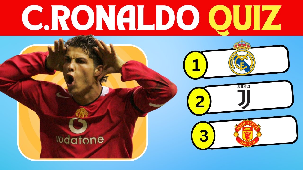 Cristiano Ronaldo Ultimate Quiz! ⚽ How Well Do You Really Know CR7? 💪 ...