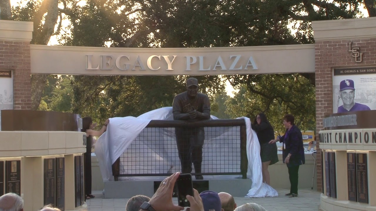 Skip Bertman Statue Unveiling Highlights - YouTube