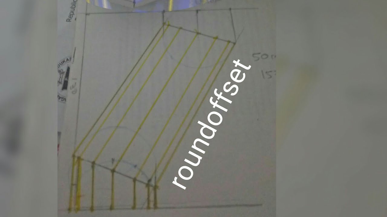 HOW TO MAKE ROUND OFFSET - YouTube