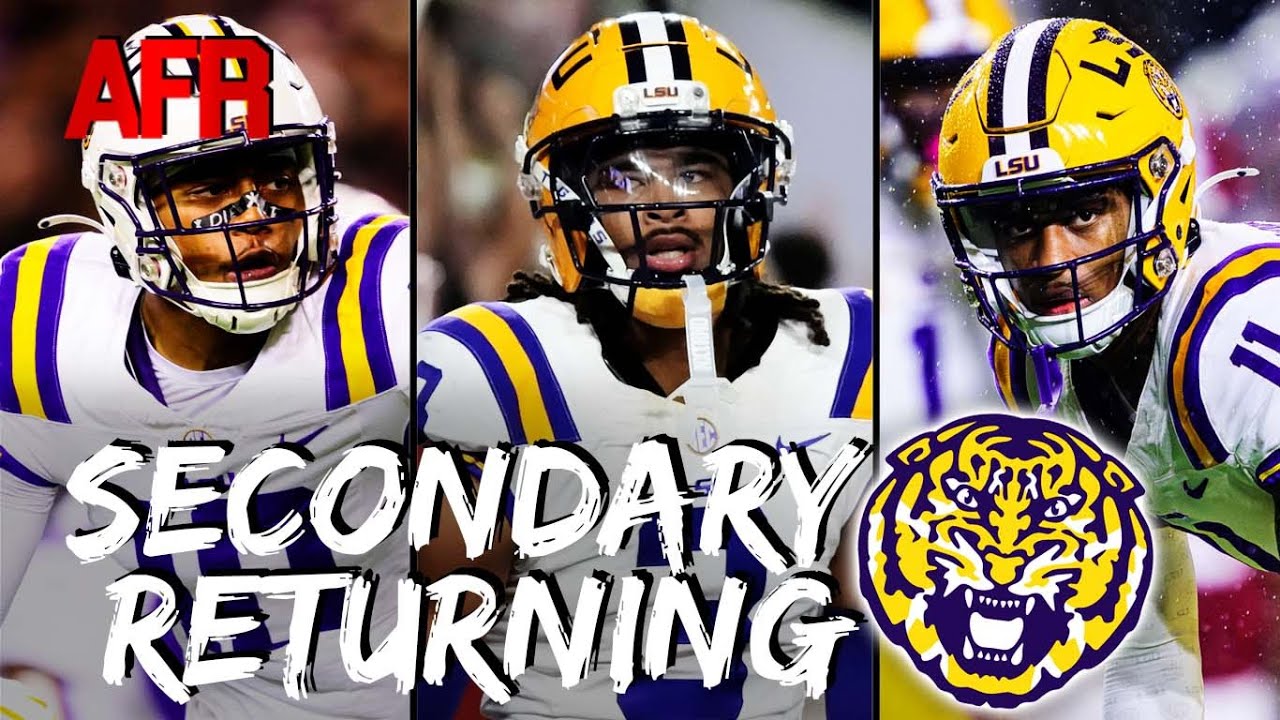 LSU DBU Returns!!! | How DJ Pickett, PJ Woodland, Dashawn Spears Will ...