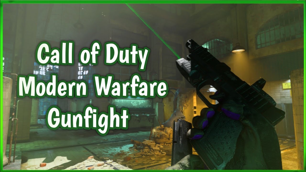 Call of Duty Modern Warfare - Gunfight Gameplay - YouTube