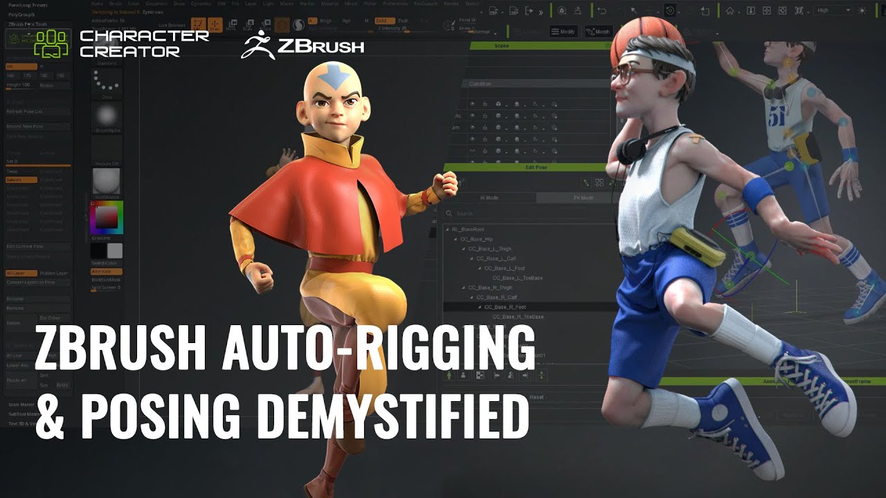 Demystifying ZBrush Posing using Character Creator: Insights from ...