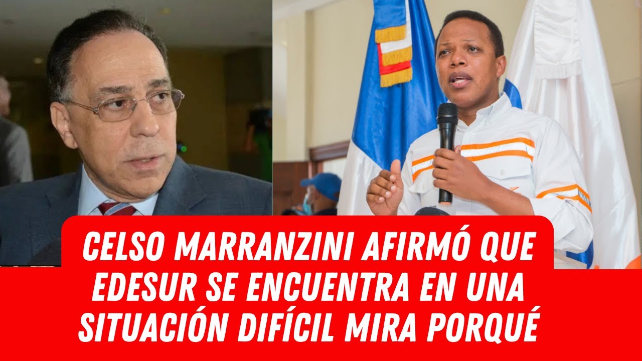 CELSO MARRANZINI AFIRMÓ QUE EDESUR SE ENCUENTRA EN UNA SITUACIÓN ...