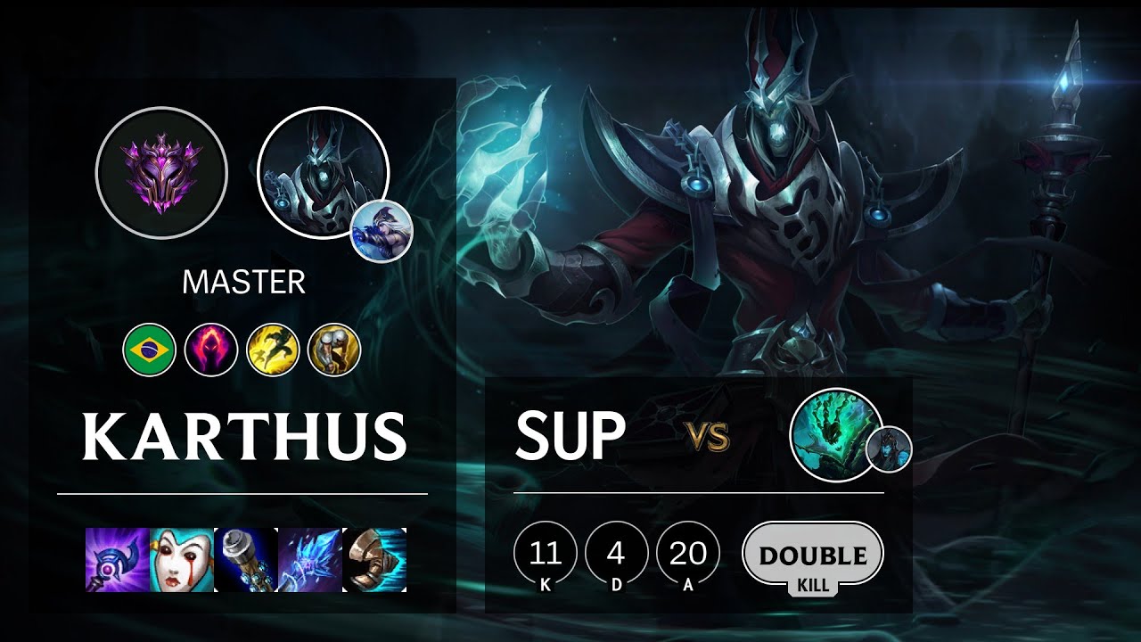Karthus Support vs Thresh - BR Master Patch 10.15 - YouTube