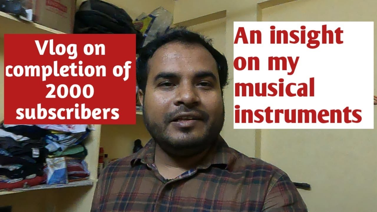 Vlog - An insight of my musical instruments - मेरा musical instruments ...
