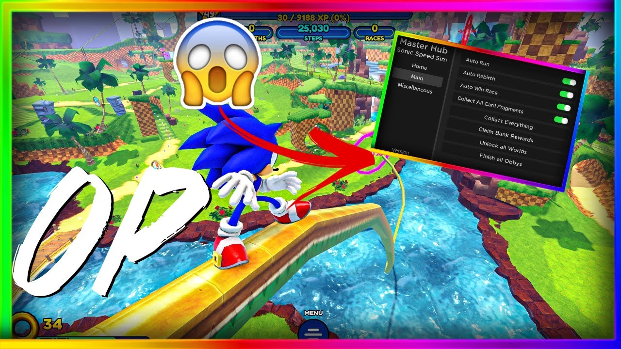[NEW] 2022 OP GAMEBREAKING SONIC SPEED SIMULATOR SCRIPT *PASTEBIN ...