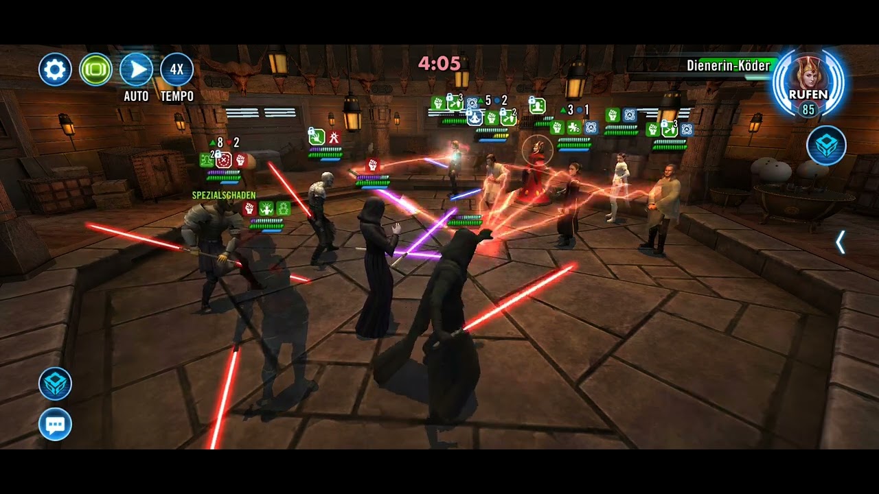 GAC Counters 5v5: Traya vs. Queen Amidala - YouTube