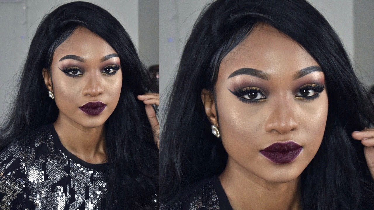 Easy BOLD HOLIDAY MAKEUP using MORPHE 39A PALETTE | DisisReyRey - YouTube