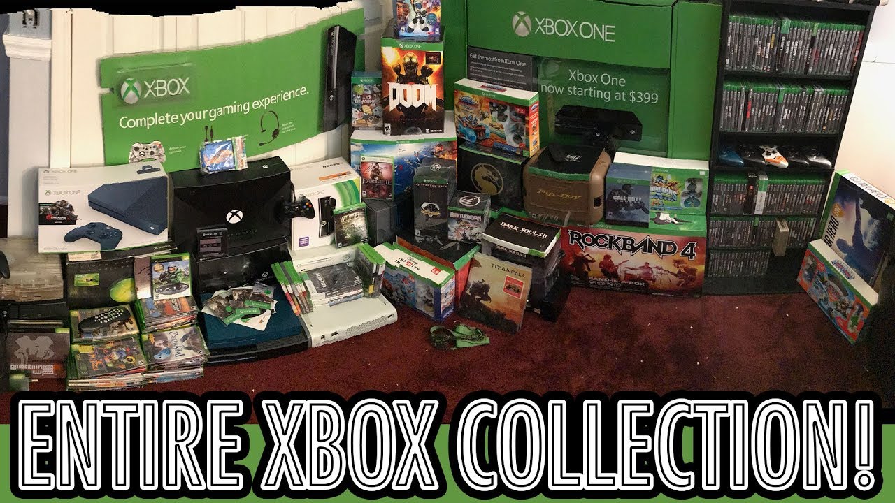 My ENTIRE Xbox Collection - YouTube