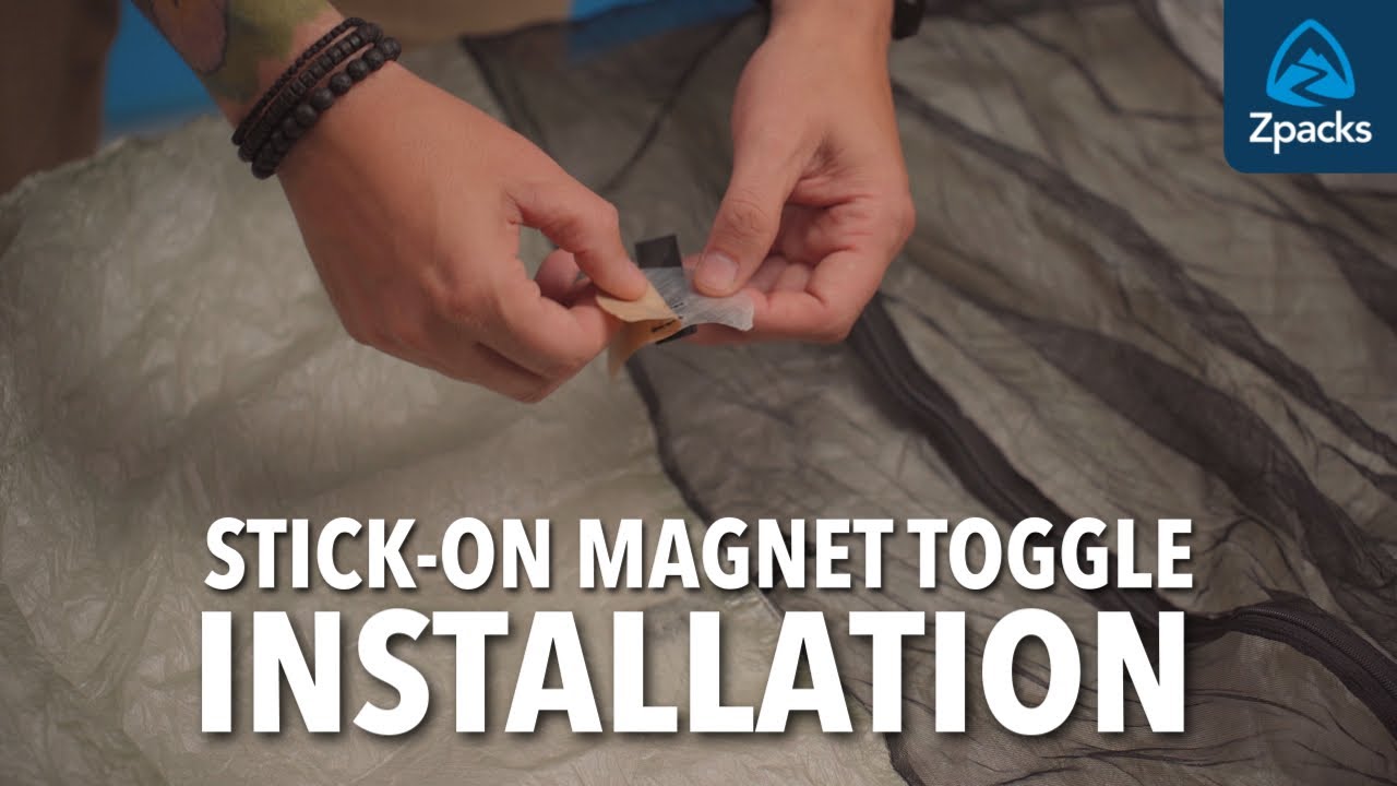 Stick on Magnet Toggle Installation | Zpacks - YouTube