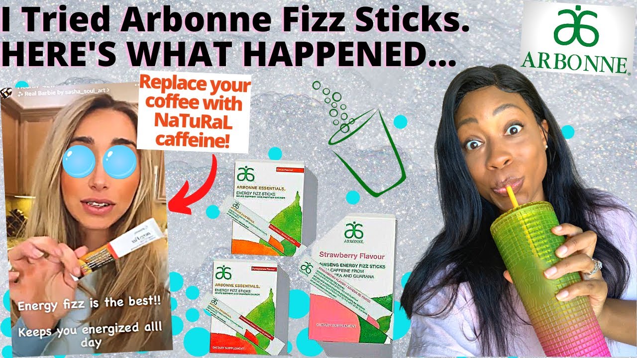 Briannah Tries Arbonne Fizz Sticks | Not THAT bad!...but do they live ...