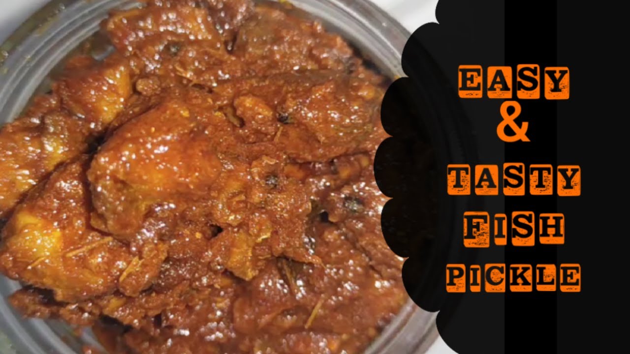 A variety fish cutting and tasty fish pickle recipe. easy & spicy fish ...