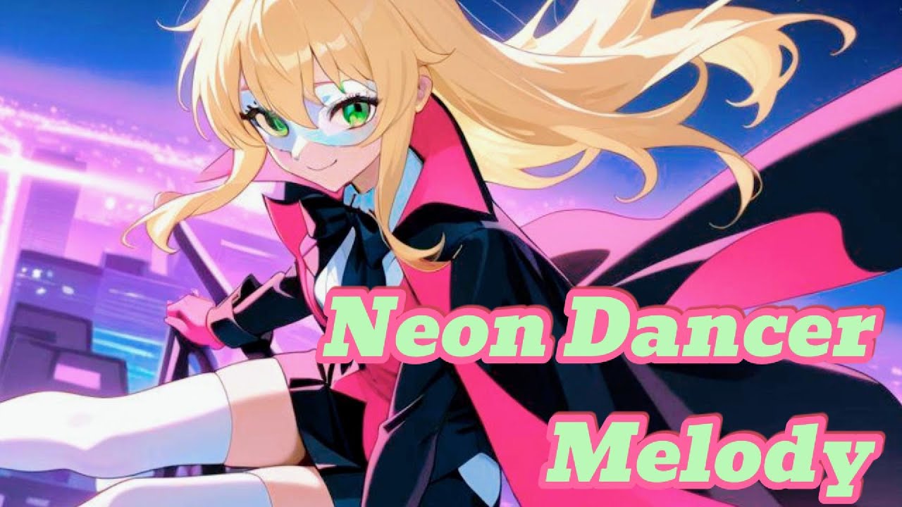 🎵[MV] Neon Dancer Melody | 🌟Melody🌟 | 80、90年代アニソン風 - YouTube