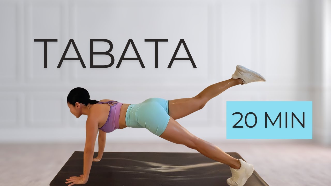 20 MIN FULL BODY LOW - IMPACT TABATA WORKOUT | Body Weight Cardio, Fat ...