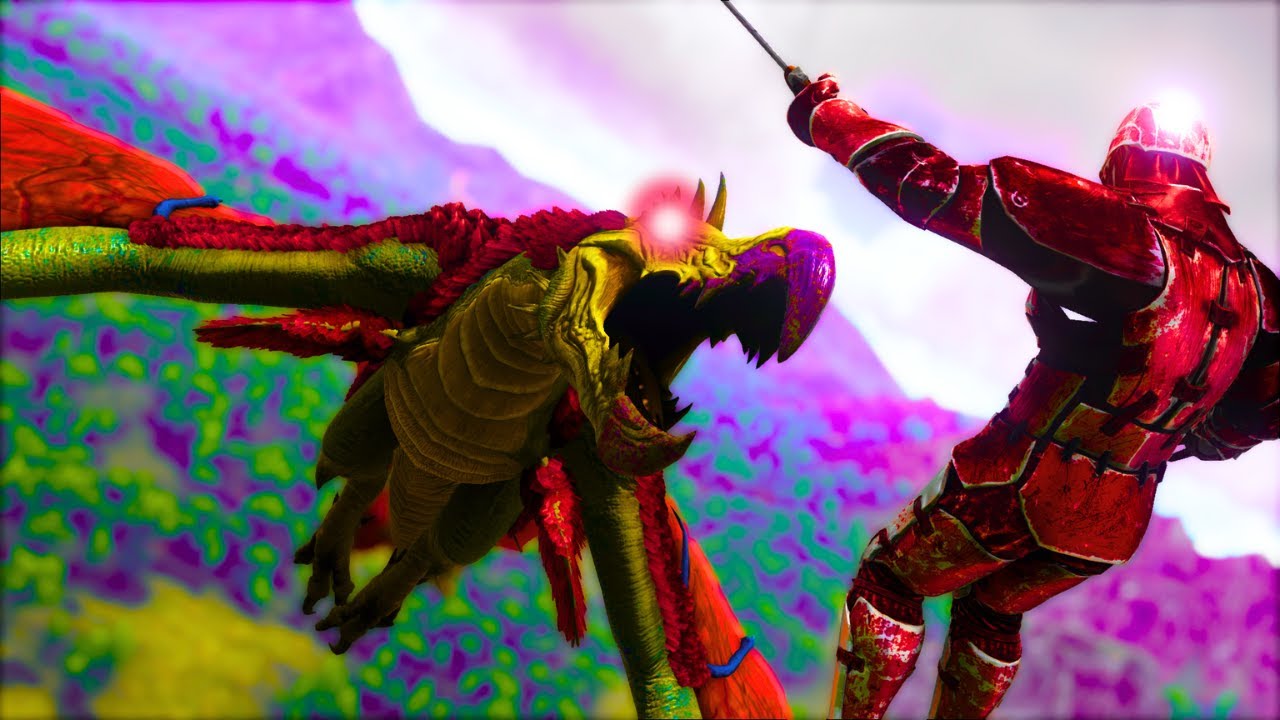 ARK 100 DIAS DOMANDO NOSSA PRIMEIRA CRIATURA ALPHA BOSS ! ESSA DEU ...