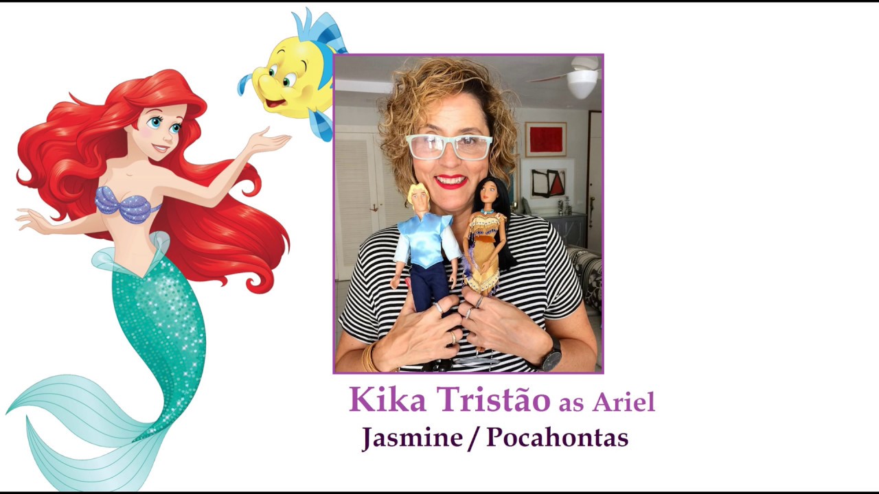 Brazilian Disney princesses (1990s) singing as other princesses in 2019 ...