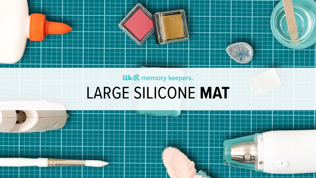 We R Memory Keepers Large Silicone Mat - YouTube