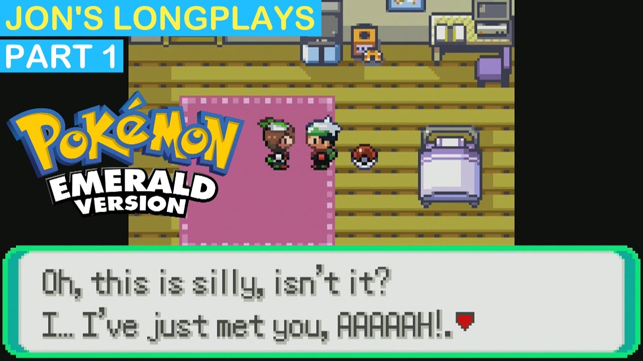 Pokémon Emerald | Randomizer Part 1 | Jon's Longplays | No Commentary ...