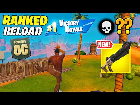 Fortnite Reload | High Kill Solo RANKED Win Gameplay (Fortnite Chapter 7)