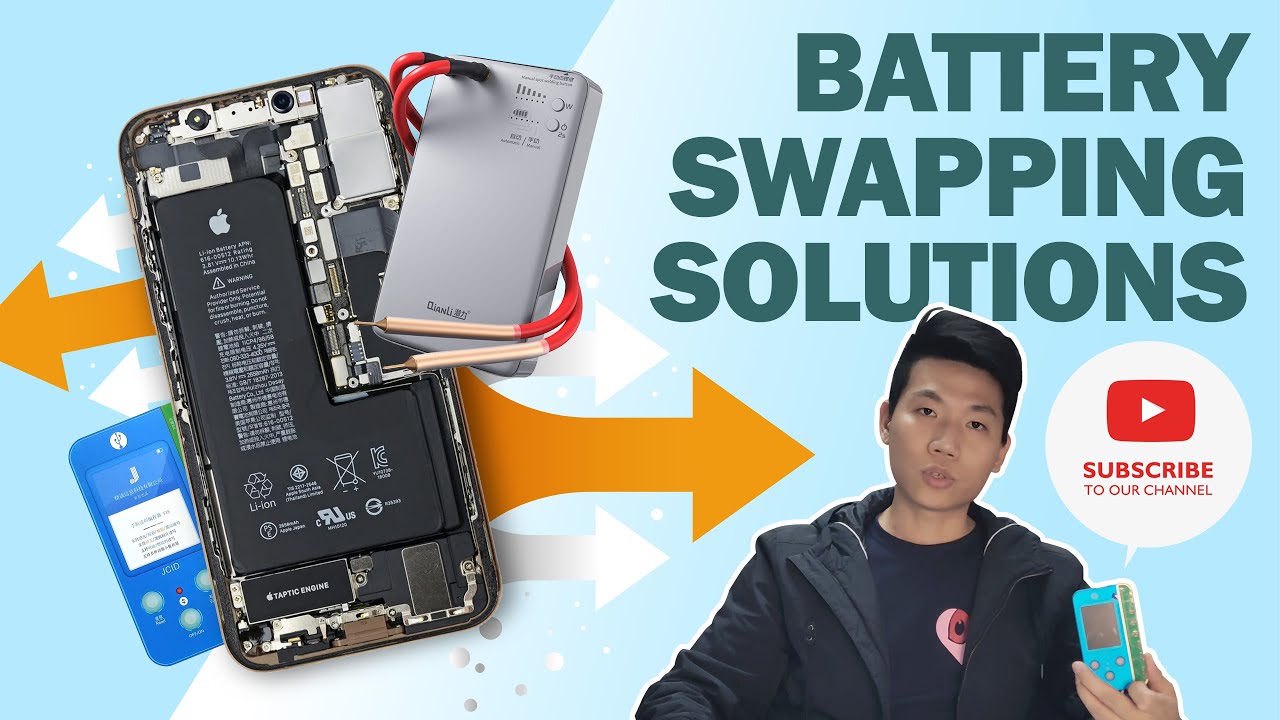 iPhone Battery Swapping Solutions by QIANLI Spot Welding Machine and JC ...