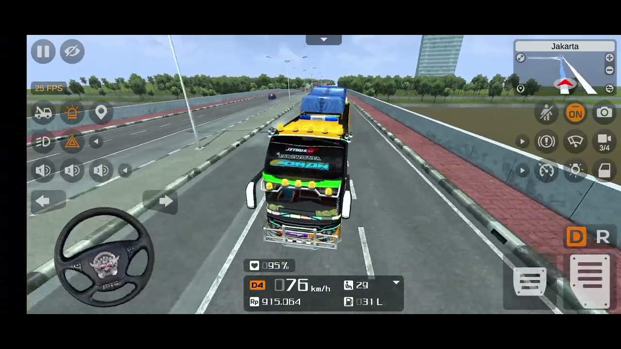 BUS CONAN TAMPIL DI JAKARTA I BUS SIMULATOR INDONESIA - YouTube