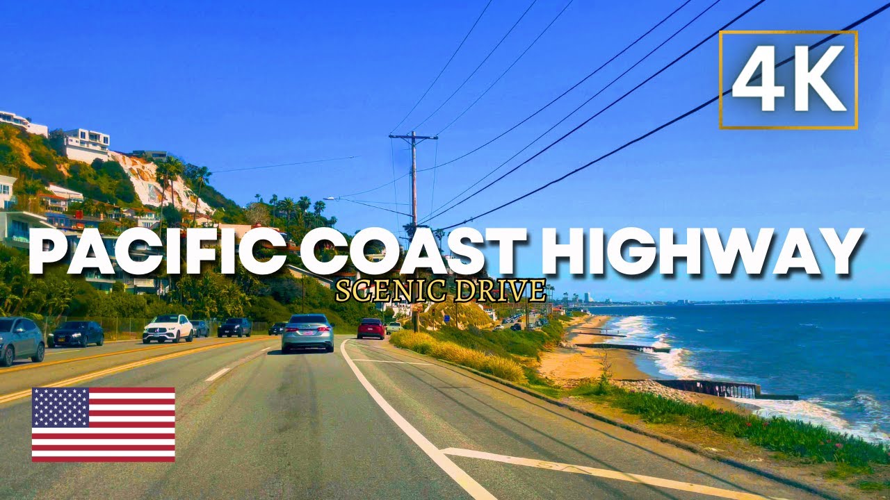 Santa Monica To Malibu on Pacific Coast Highway Scenic Drive |🇺🇲 ...