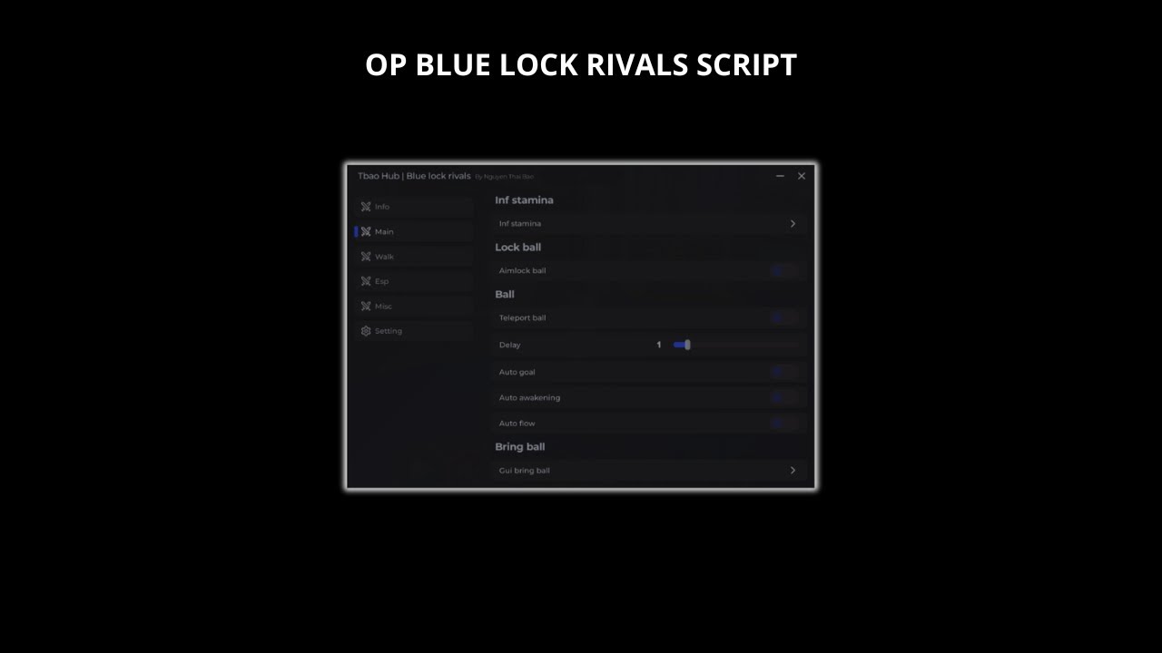 [UPD] Blue Lock: Rivals Script | Auto Dribble, Auto Goal, Accessory ...