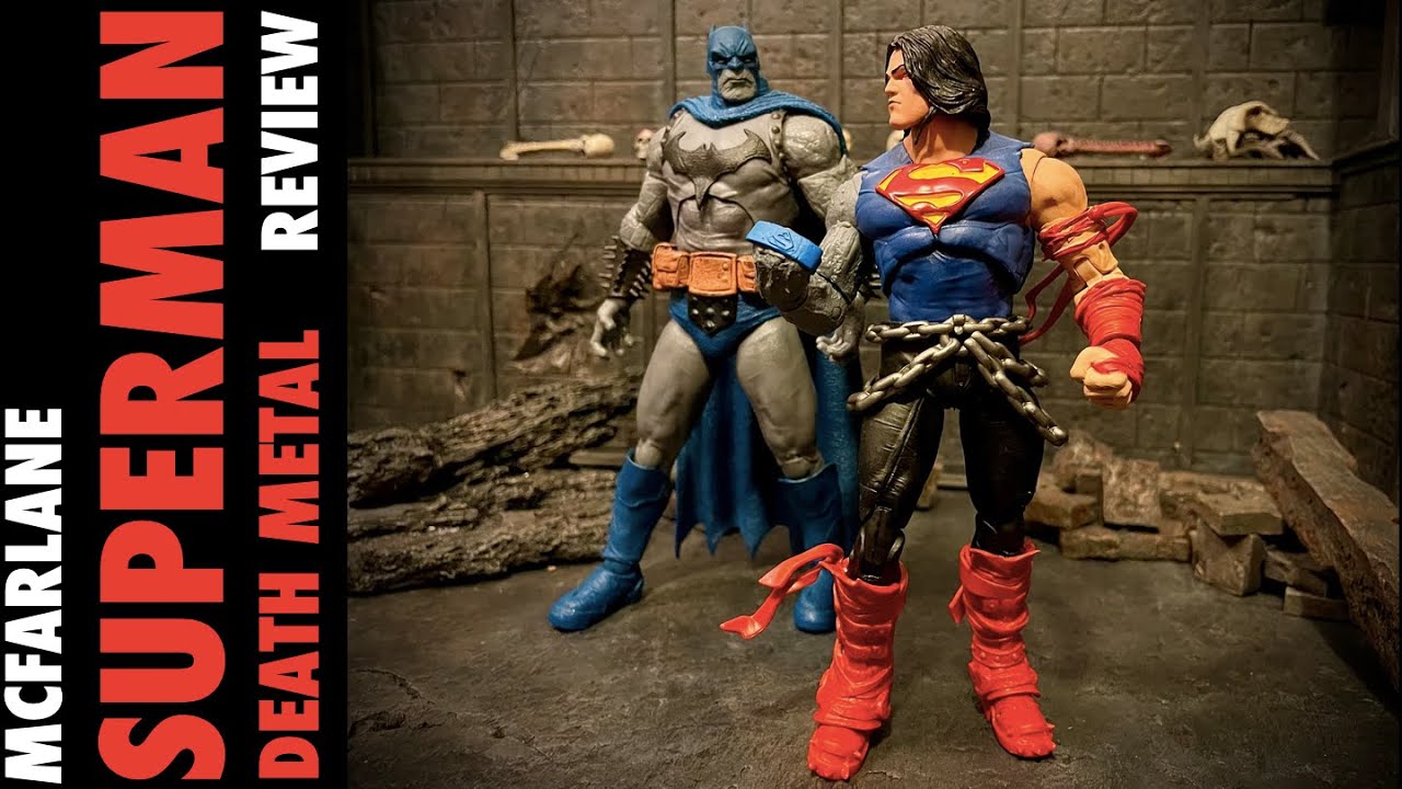 McFarlane Superman- Death Metal- Review - YouTube