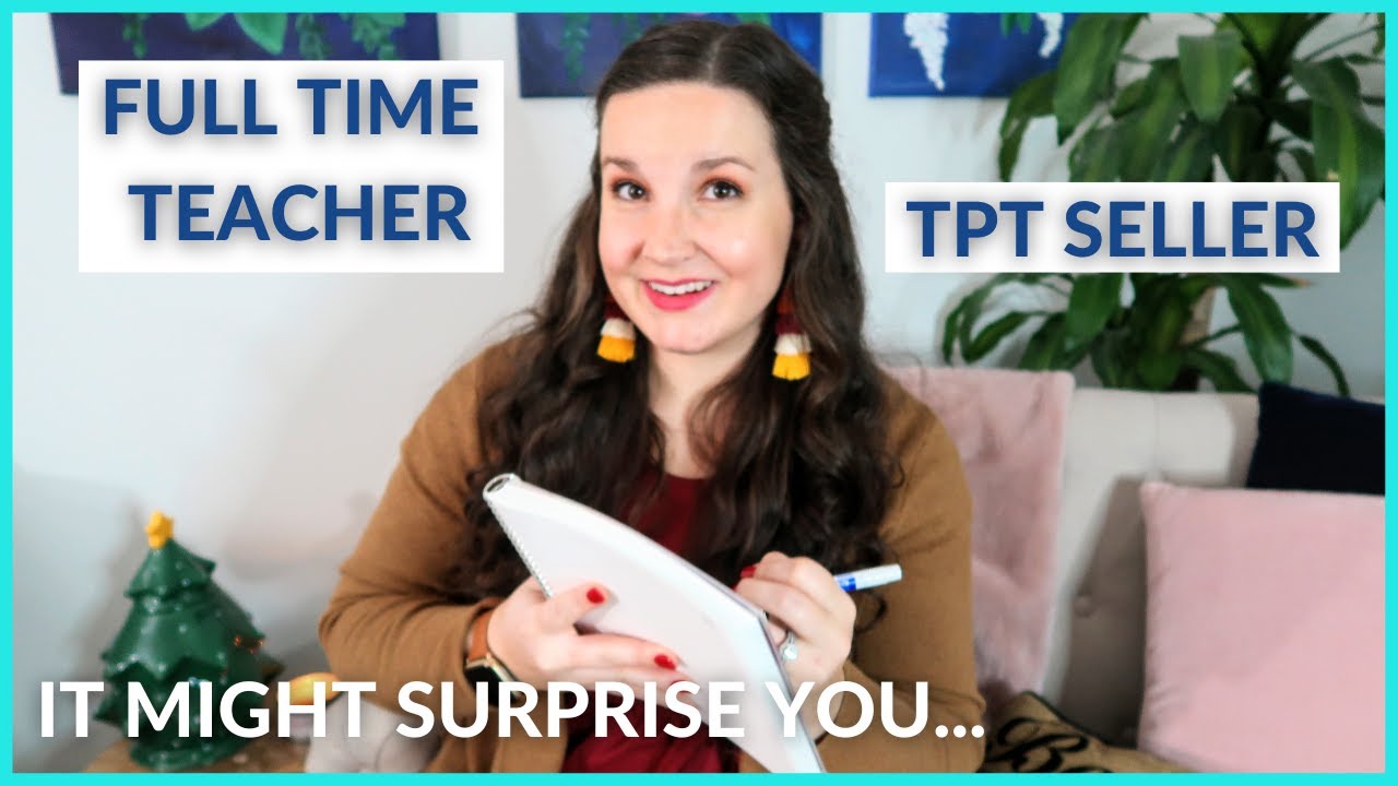 How Much I Work on My TPT Shop in a Week as a Full Time Teacher (Making $100,000 on TPT) - YouTube