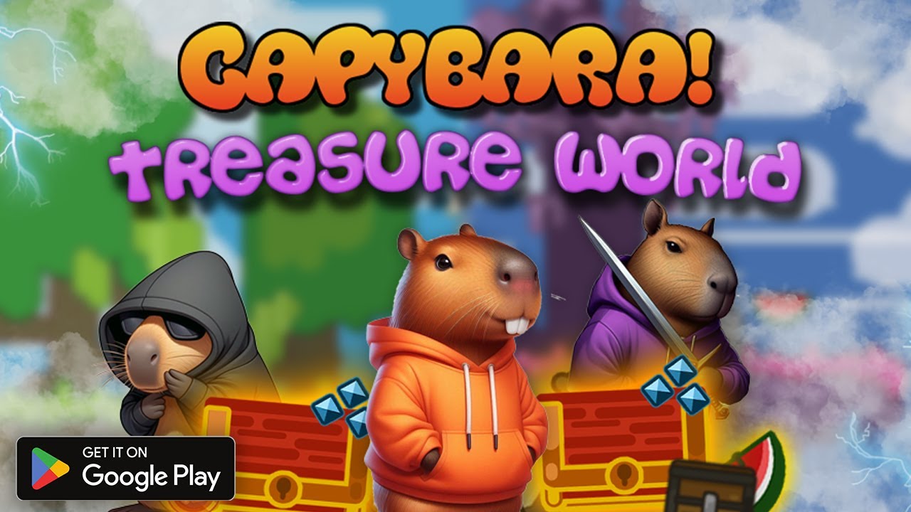 Capybara! Treasure World | Google Play Release Gameplay - YouTube