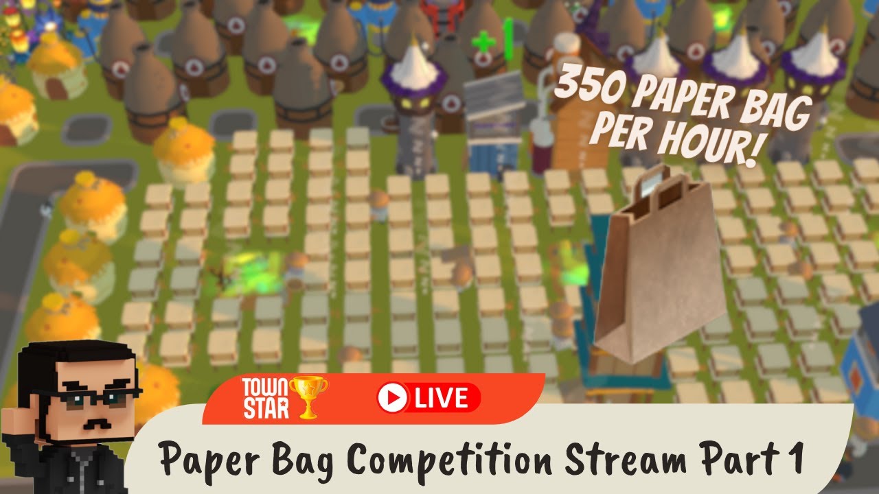 Paper Bag Competition Stream Part 1 - YouTube