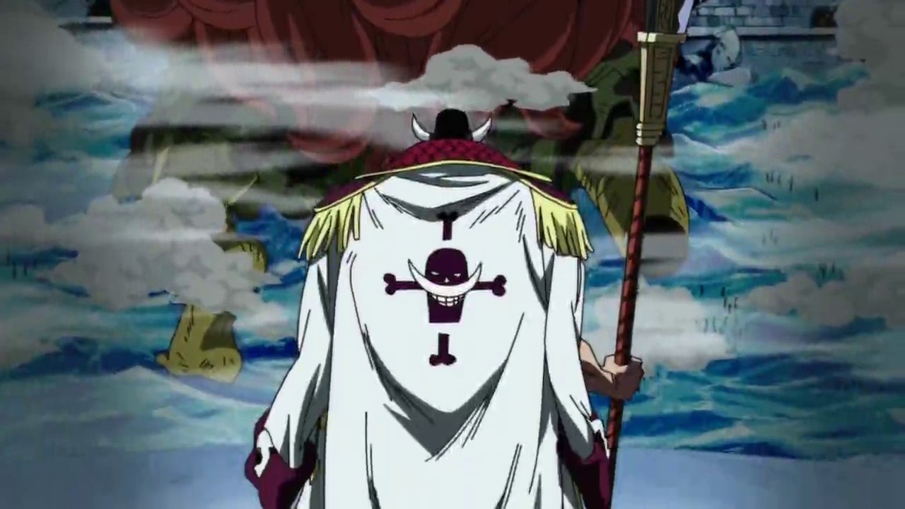 Shirohige vs vice almirante lonz - one piece - YouTube