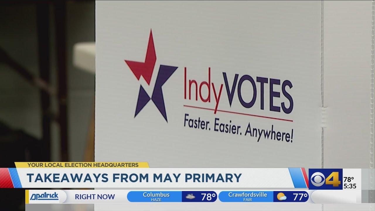 Key takeaways from Indiana's May primary election - YouTube