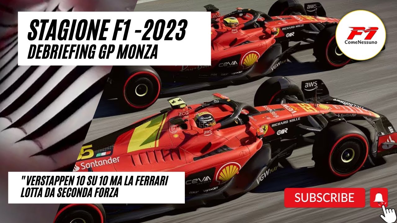 Debriefing del Gp di Monza Formula 1 2023 - YouTube