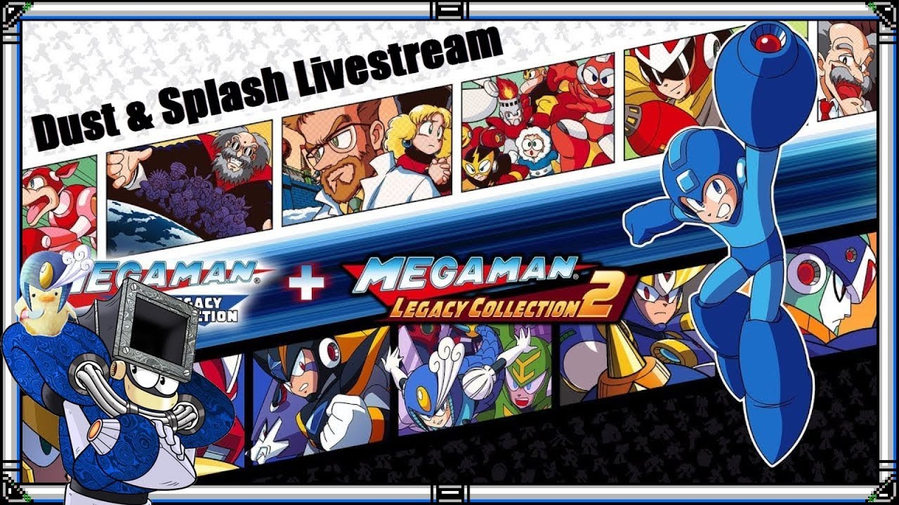 Dust & Splash Mega Man Legacy Collection 1 + 2 - YouTube