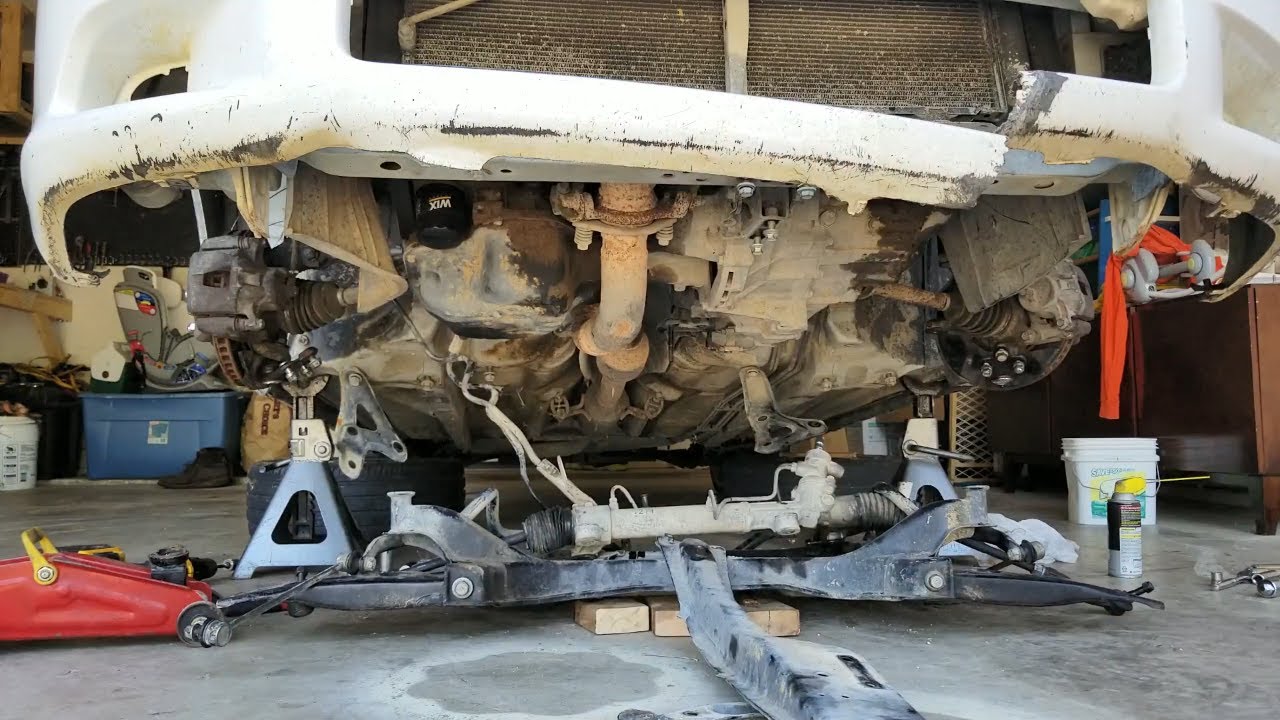 How to remove Toyota/Scion Tc Rack & Pinion Pt. 2 - YouTube
