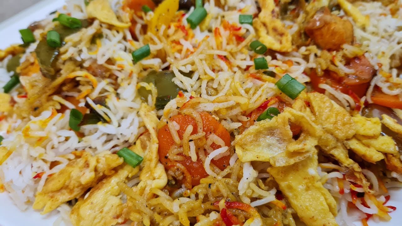 Chinese Biryani Recipe | How to make Chinese Chicken Biryani| - YouTube