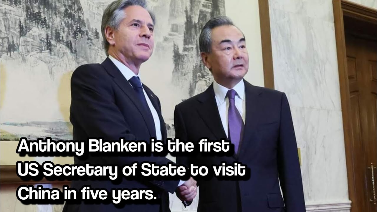 Anthony Blanken is the first US Secretary of State to visit China in ...