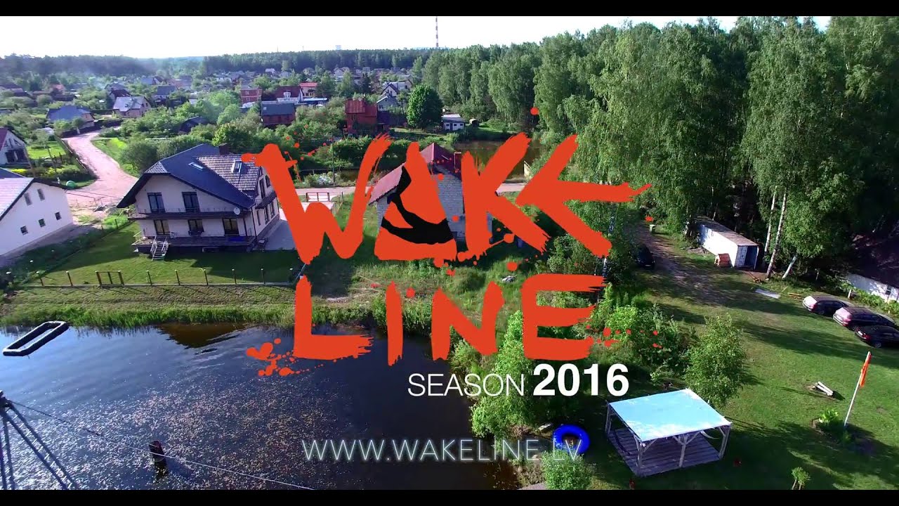 Wakeline - Private Wakeboarding park in Latvia, Riga - YouTube