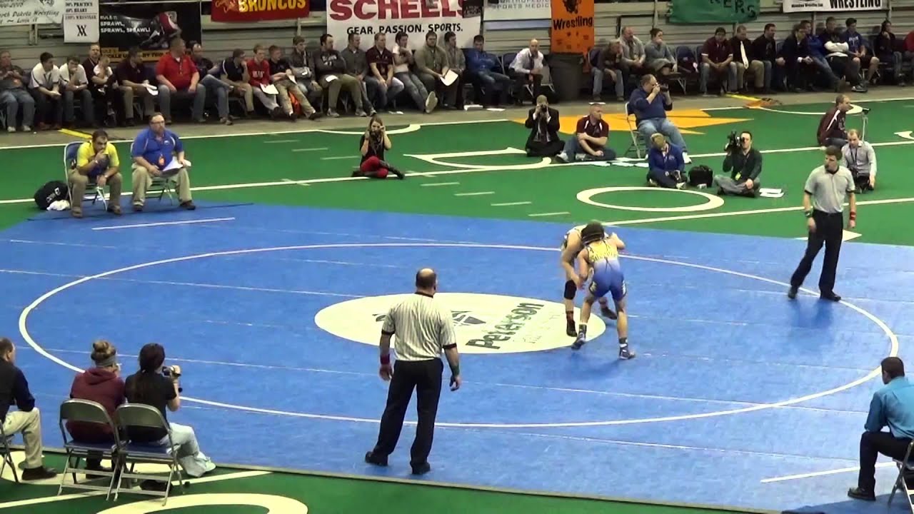 Tyler Keener 126 Pound Class B State Champ, Final Match - YouTube